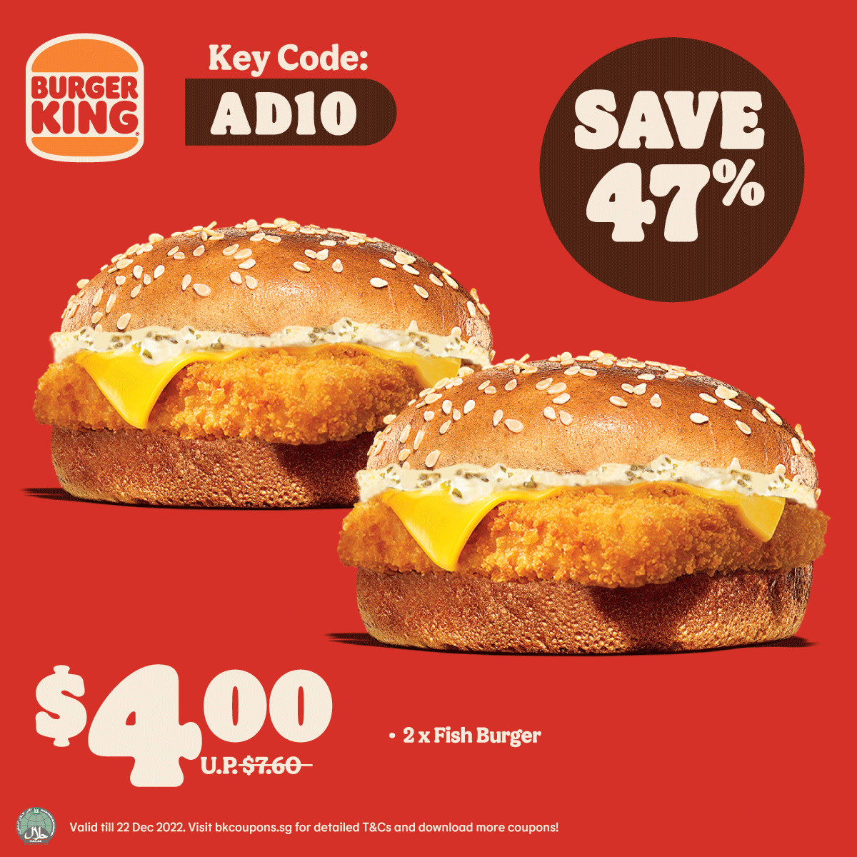 BURGER KING® Coupon Discounts up to 50% off Burgers & Meals