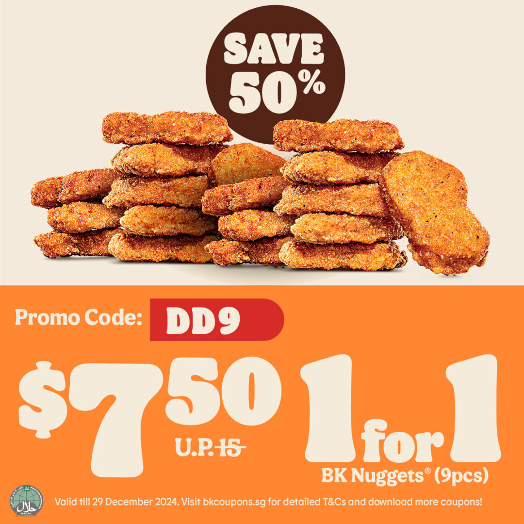 BURGER KING® Coupon Discounts up to 50% off Burgers & Meals